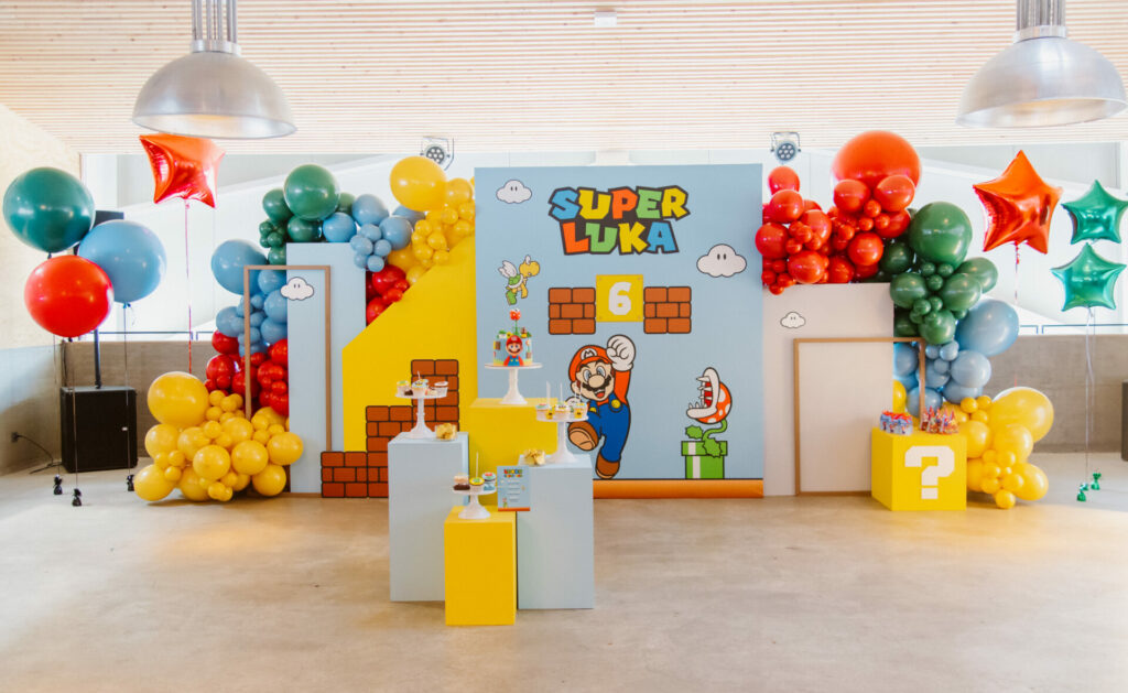 Anniversaire - Thème Super Mario - CH Planner